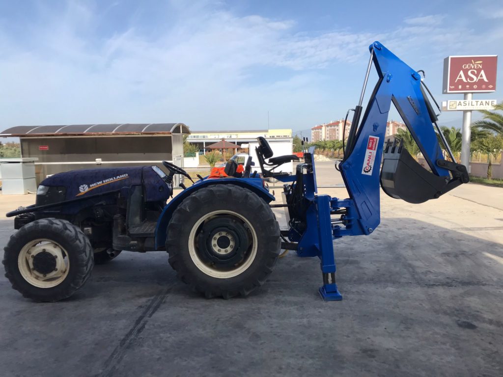 Mini Beko loder Traktör Arka Kazıcı Yükleyici Kepçe Kendinden Pompalı ...